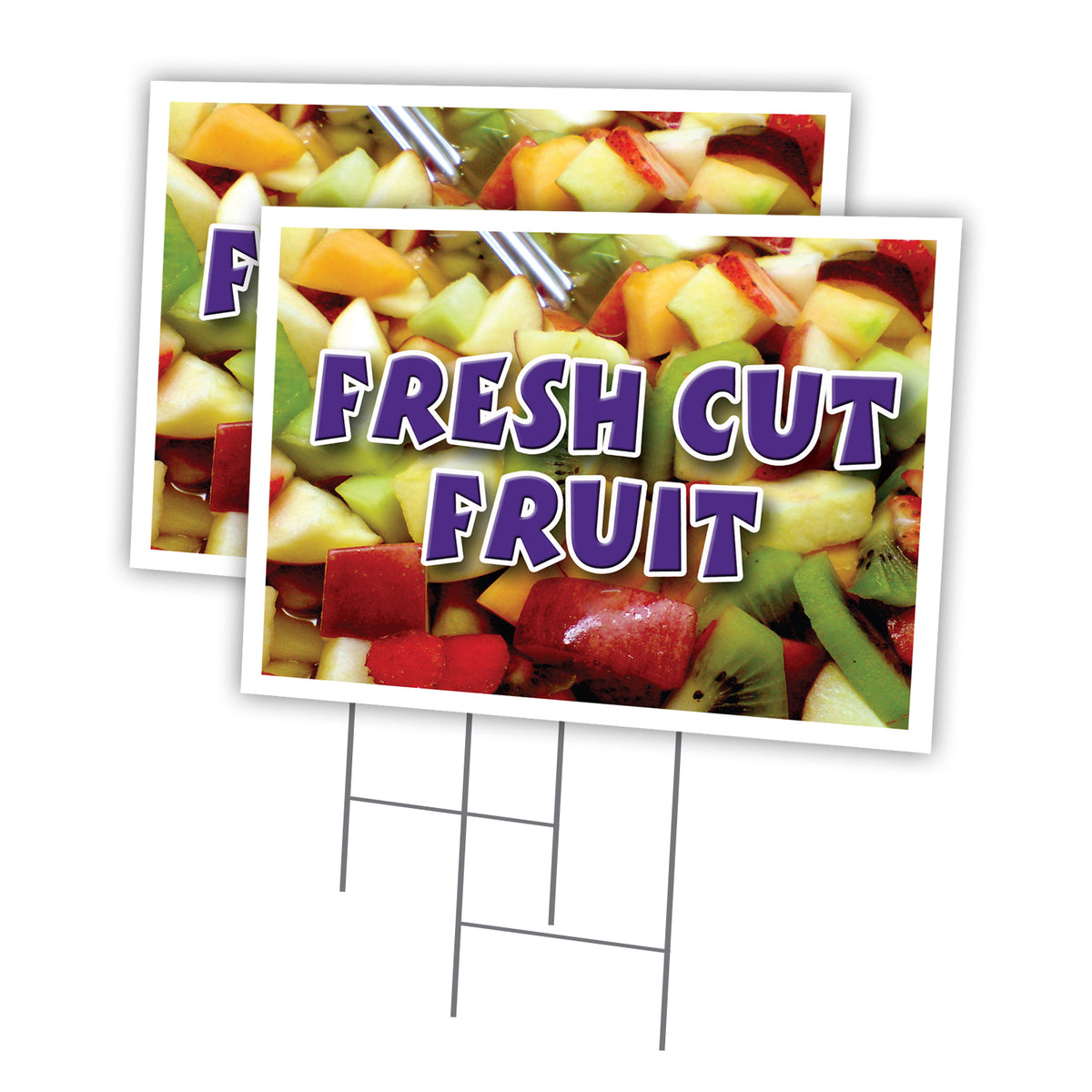FRESH CUT FRUIT Advertising – SignMission