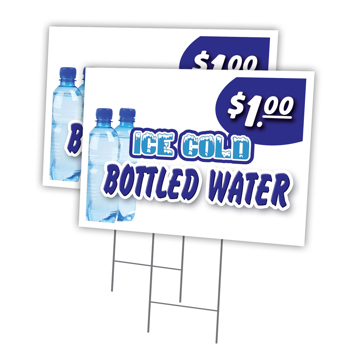 ICE BOTTLED WATER Advertising – SignMission