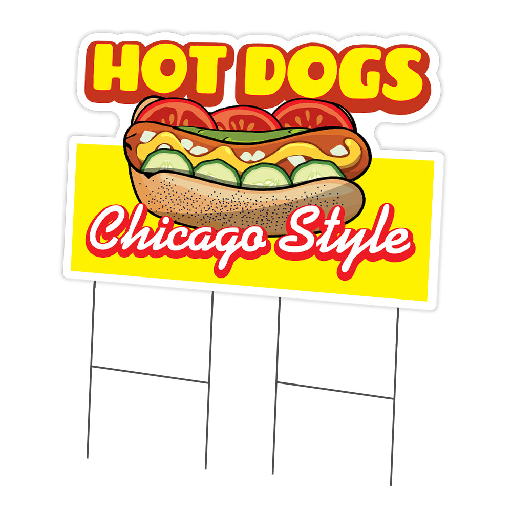 Hot Dogs Chicago Style – SignMission