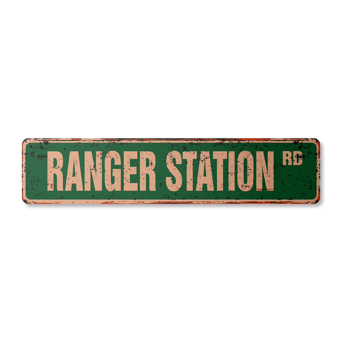 RANGER STATION Vintage Metal Street Sign – SignMission