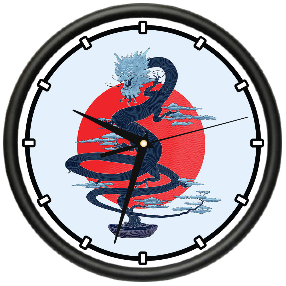 Dragon Bonsai Fun Clock – SignMission