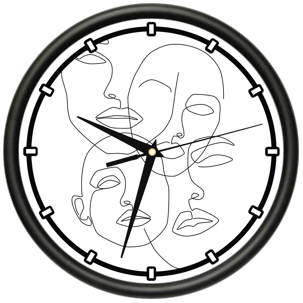 Messy Faces Fun Clock – SignMission