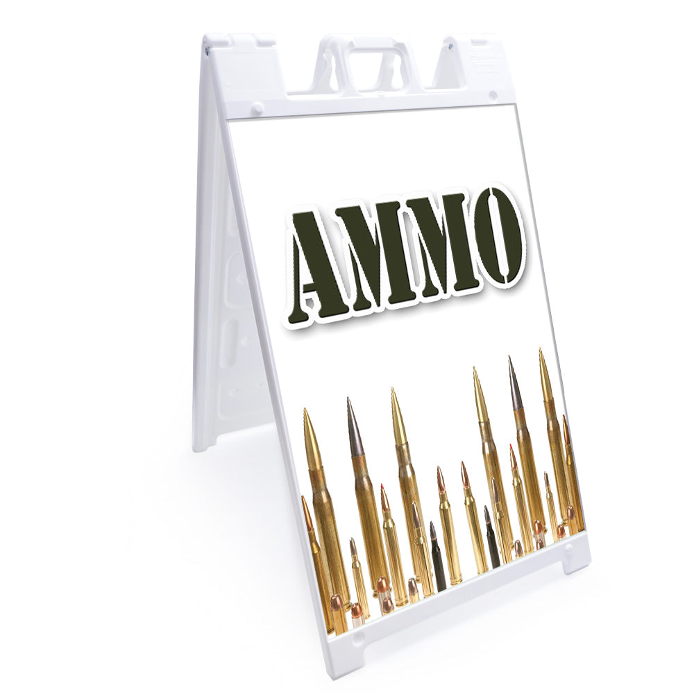 Ammo SideWalk Sign Advertising – SignMission