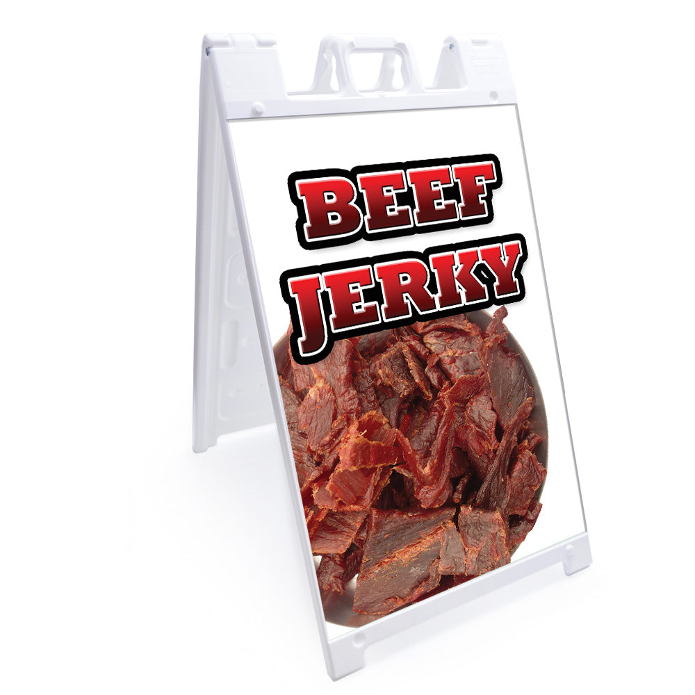 Beef Jerky SideWalk Sign Advertising – SignMission