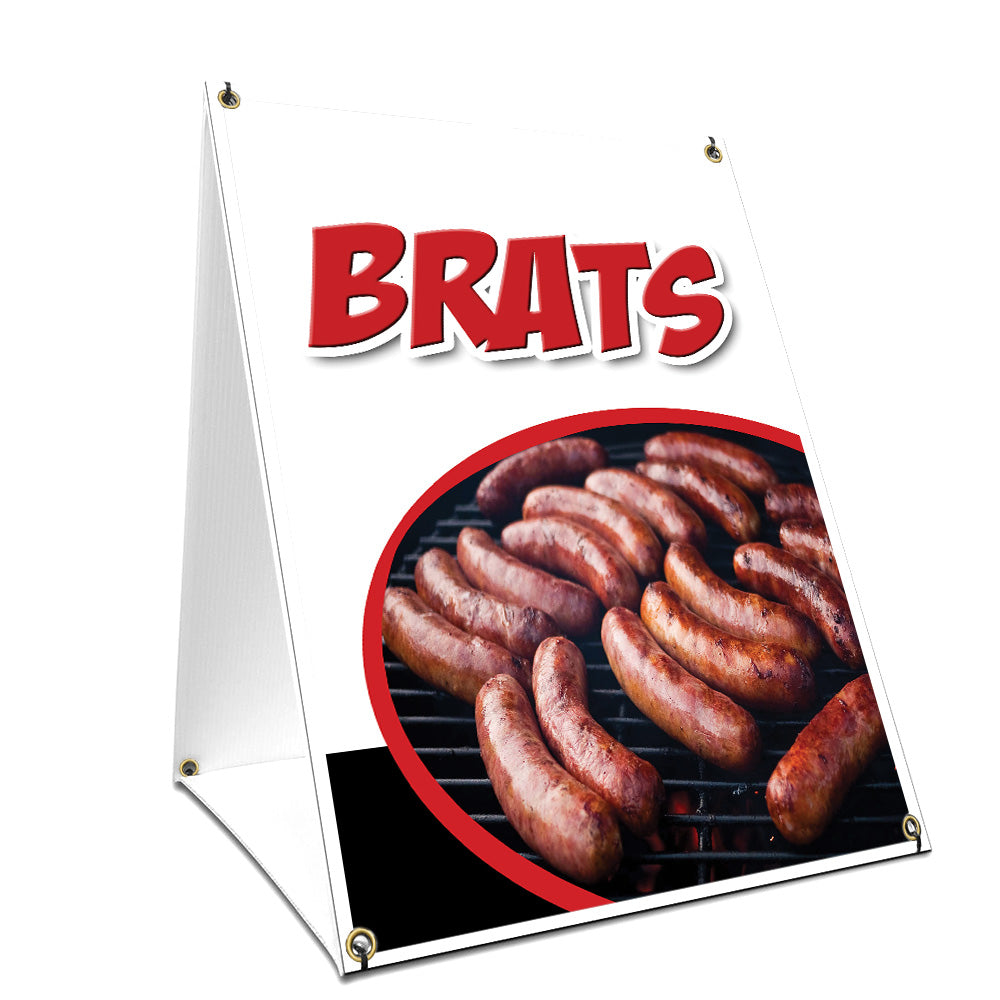 Brats SideWalk Sign Advertising – SignMission