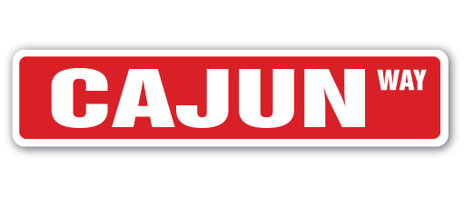 Cajun Street Vinyl Decal Sticker – SignMission