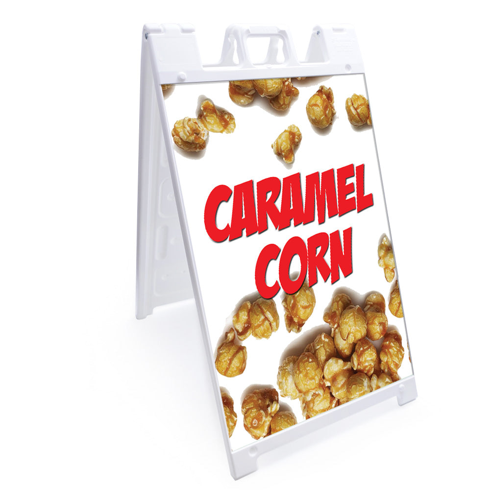 Caramel Corn SideWalk Sign Advertising – SignMission