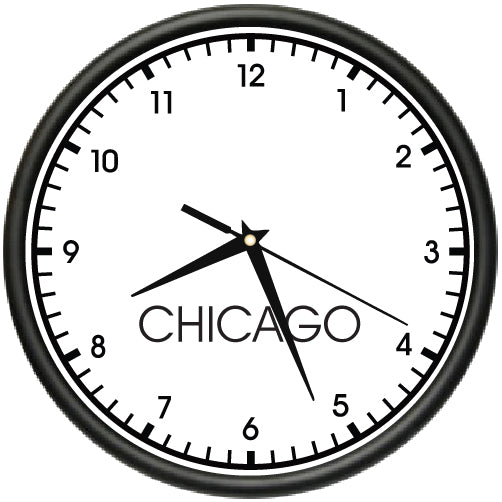 Chicago Time Fun Clock – SignMission