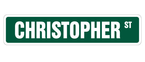 Christopher Street Vinyl Decal Sticker – SignMission