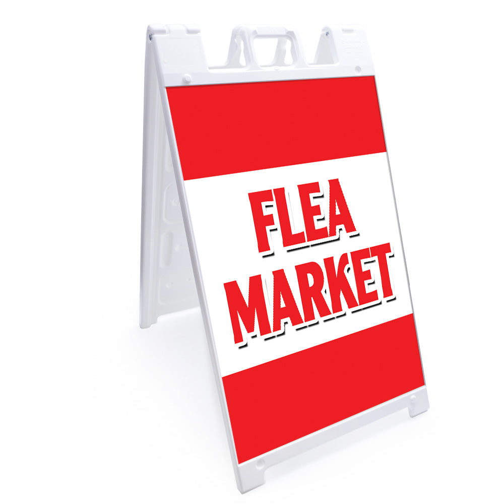 Flea Market SideWalk Sign Advertising – SignMission