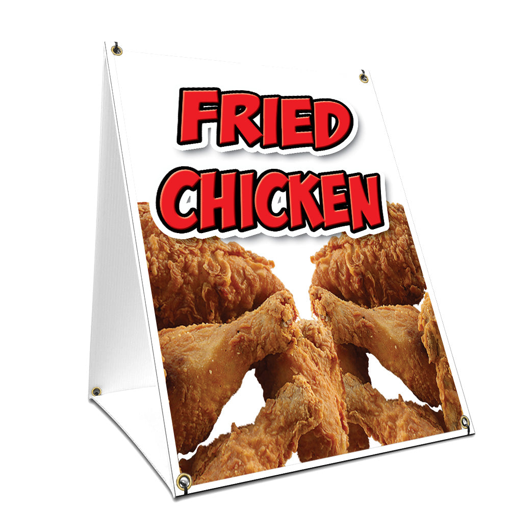 Fried Chicken SideWalk Sign Advertising – SignMission