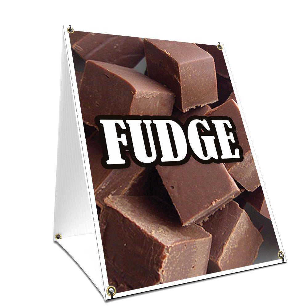 Fudge SideWalk Sign Advertising – SignMission