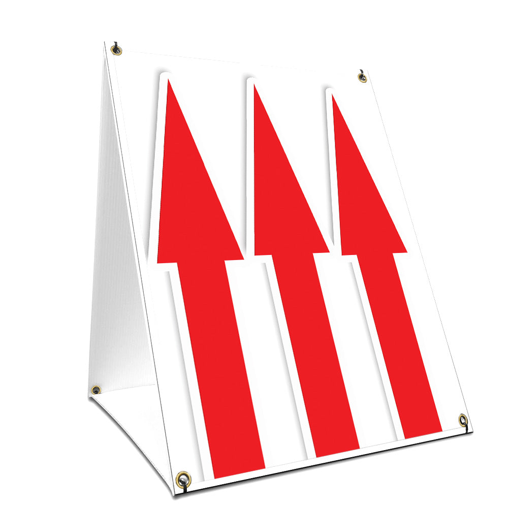 Giant Up Arrow SideWalk Sign Advertising – SignMission